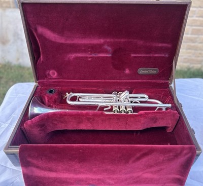 Vincent Bach Stradivarius Limited Ultra MV180S Silver Reverse Lead pipe ...