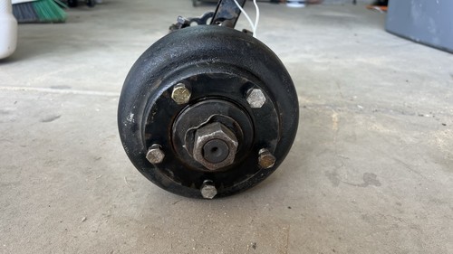 John Deere 420 430 Garden Tractor Rear Right Side Axle and Brake | eBay