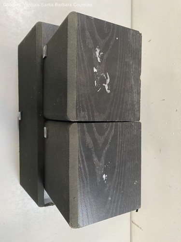 Pair of Flix1 Surround Speakers & Center Channel Speaker - Tested | eBay