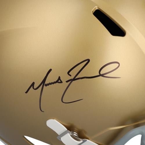 Marcus Freeman Notre Dame Fighting Irish Signed Riddell Speed Replica ...