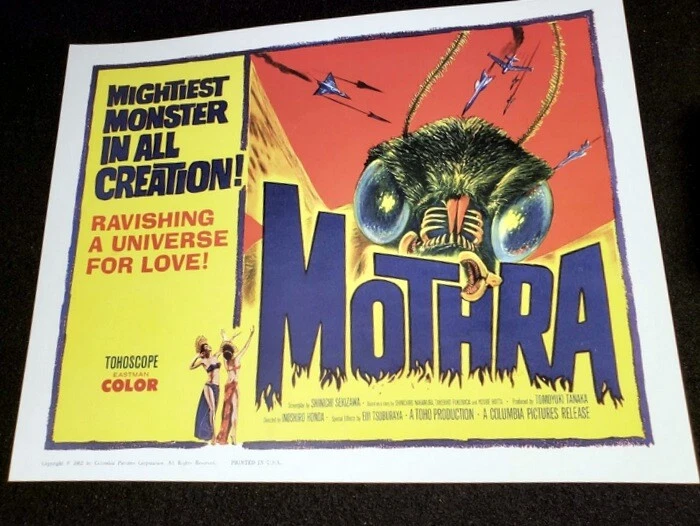 Mothra 1961 Poster