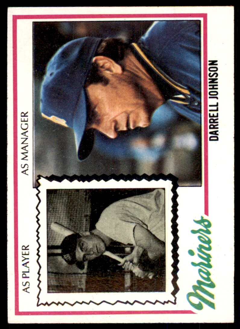 1978 TOPPS DARRELL JOHNSON (109) SEATTLE MARINERS #79 | eBay