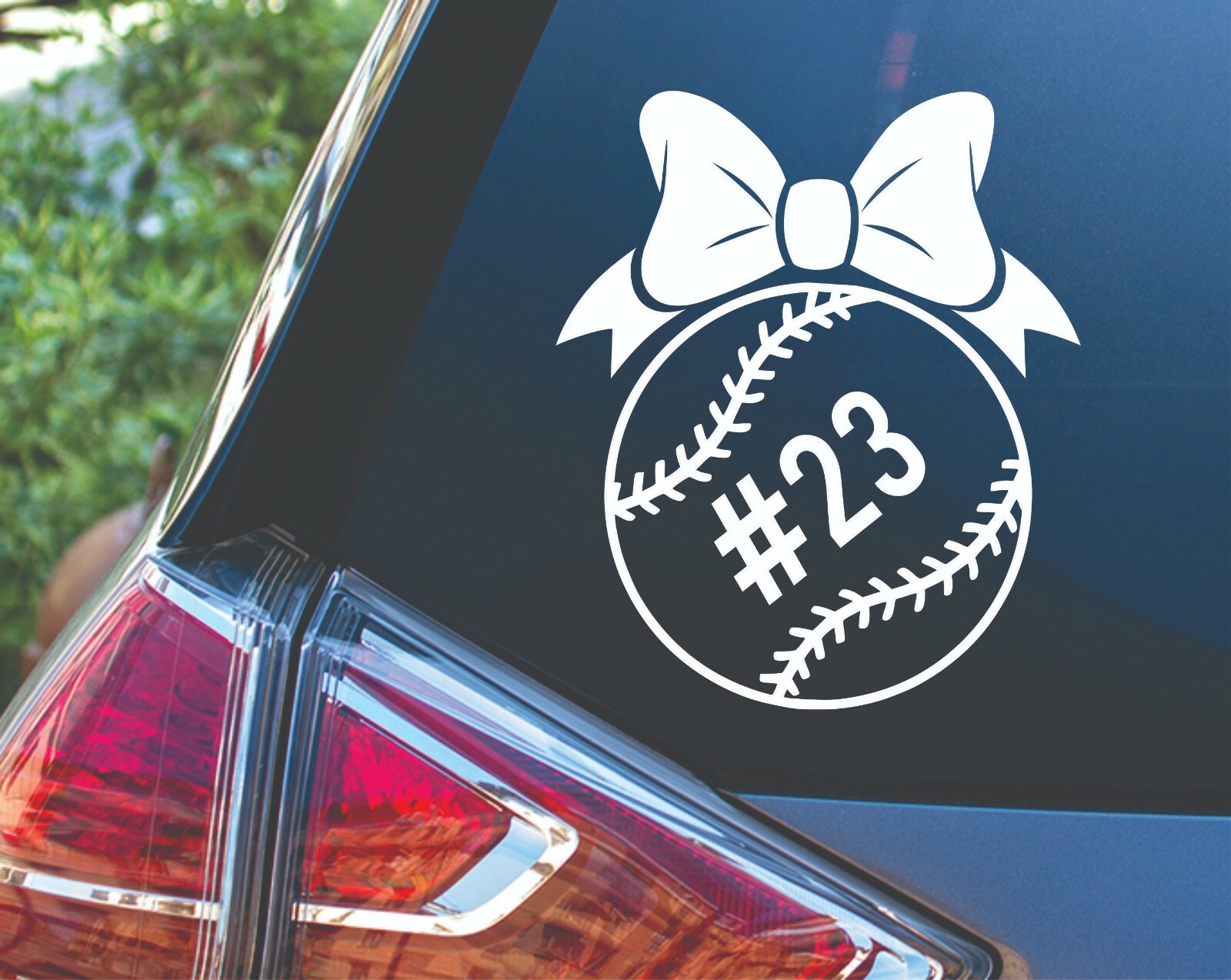 Personalized Baseball Softball Team Sports Car Truck Vinyl Decal ...