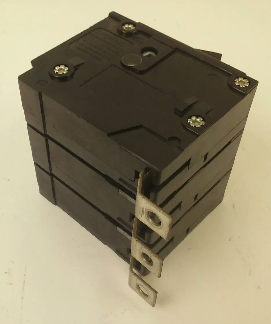 CUTLER HAMMER BAB3025H CIRCUIT BREAKER 3P 240VAC 25A TYPE BA- MISSING ...
