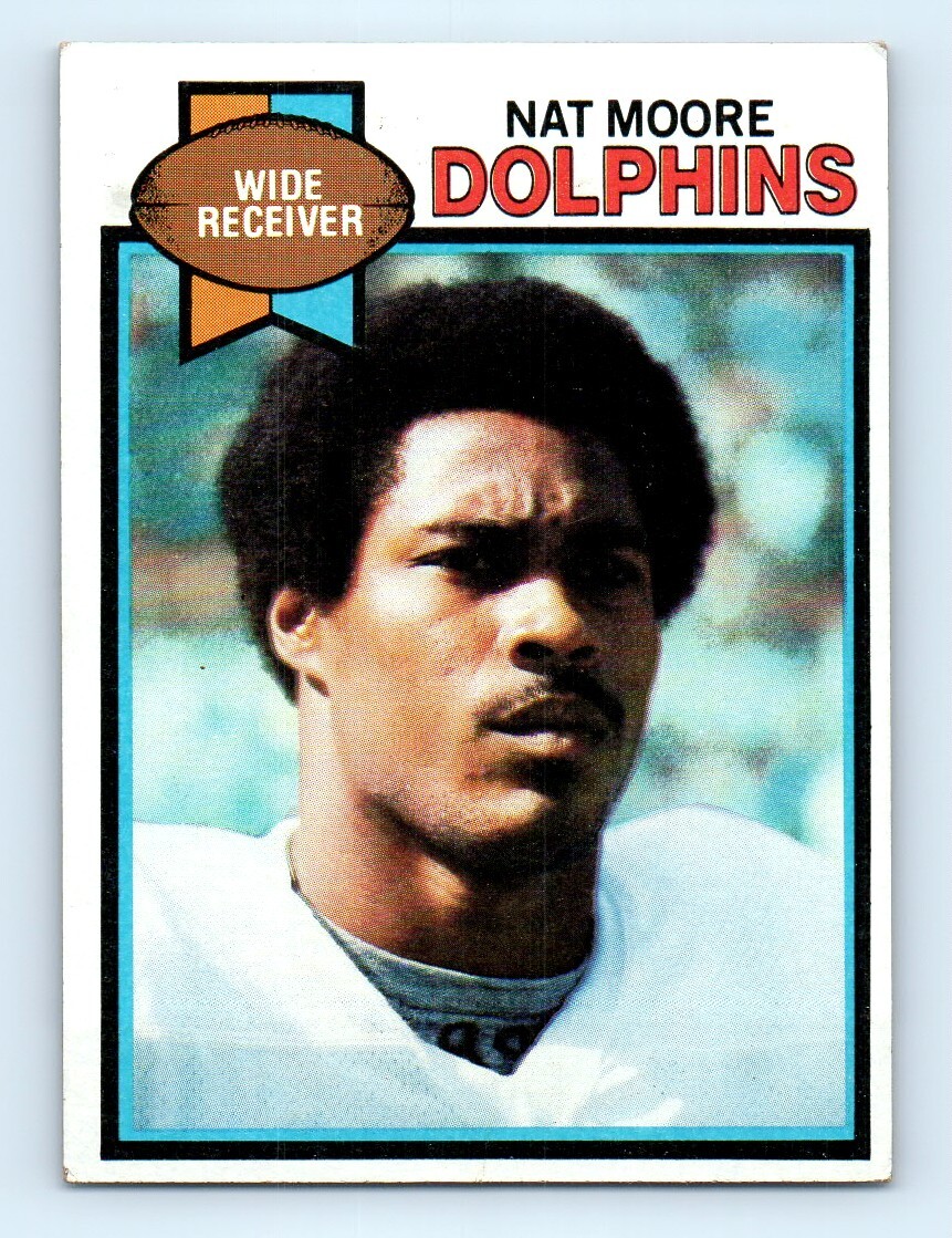 1979 Topps Nat Moore Miami Dolphins #120 | eBay