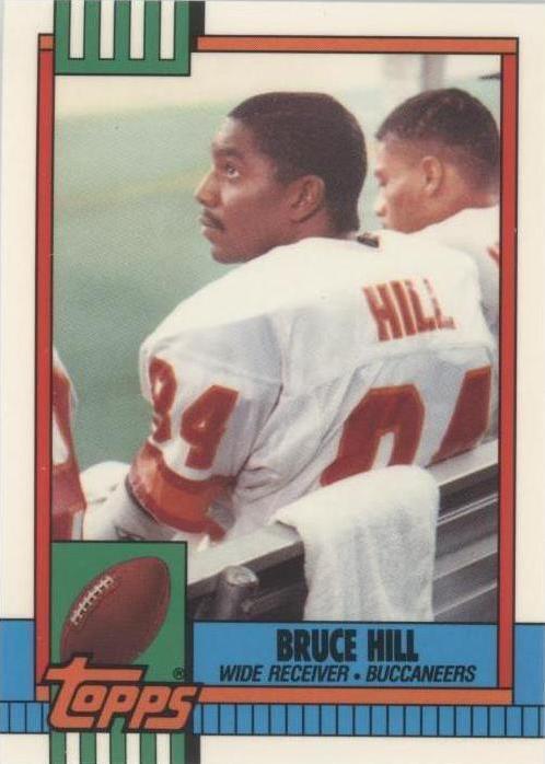 1990 Topps - Bruce Hill #408 Collector's Edition (Tiffany) for sale ...