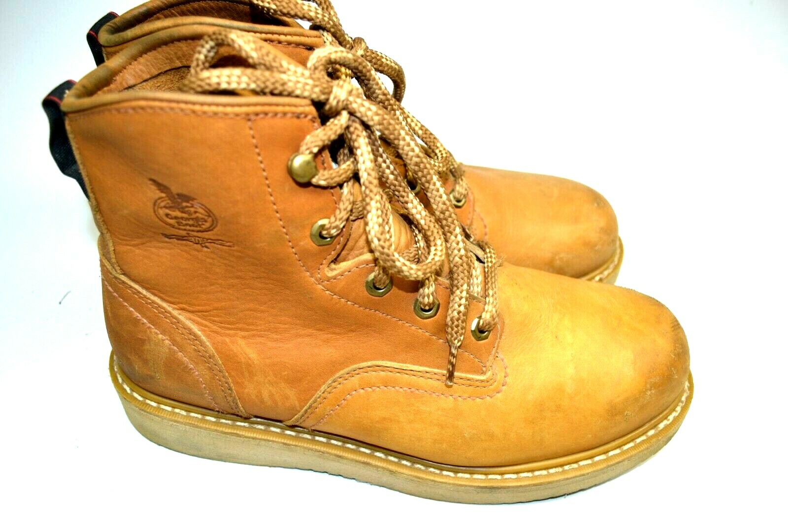 Men's Georgia 6'' Barracuda Gold Wedge Steel Toe WORK… - Gem