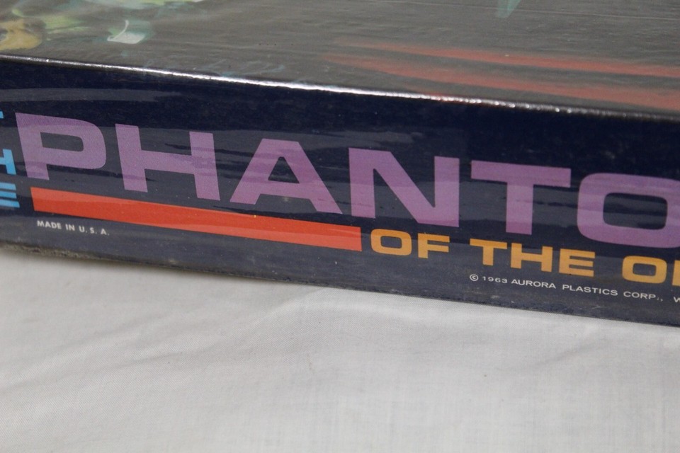 AURORA #428-98 The Phantom of the Opera Model - Kit Sealed (1963) | eBay