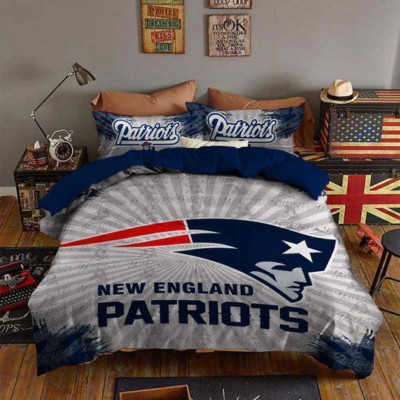 New England Patriots Duvet Cover Bedding Set Gift for Fans (4pcs) | eBay