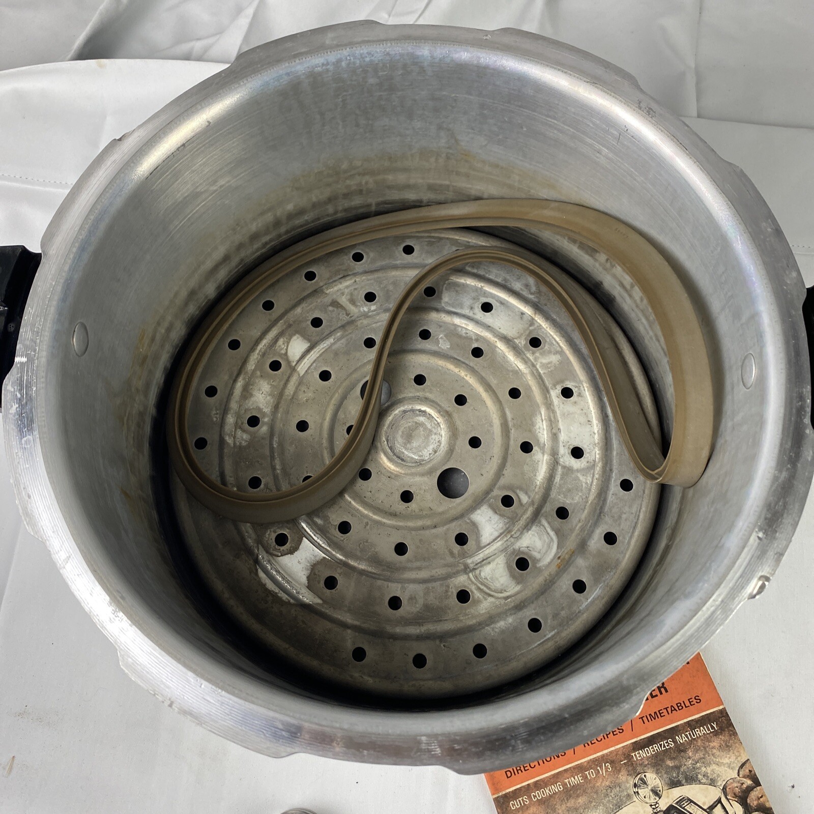 Vintage Mirro-Matic 12 Quart M-0512-11 Pressure Cooker Canner w ...