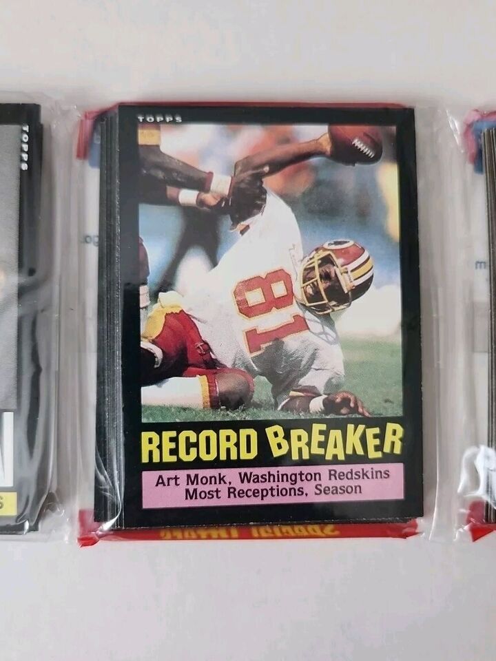 1985 Topps Football Rack Pack Bears Walter Payton Top | eBay