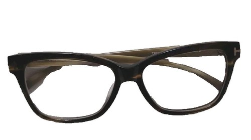 Tom Ford Eyeglasses TF 5597-B 057 Havana Semi Cat Eye Frame Italy 54 ...