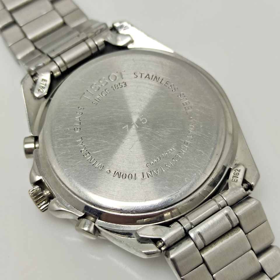 Tissot E662/762M Panda Face Chronograph Vintage Men's Watch | eBay