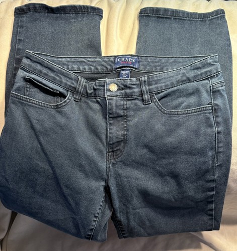 Women’s Chaps Jeans Size 8 Dark Blue Denim Good Condition | eBay