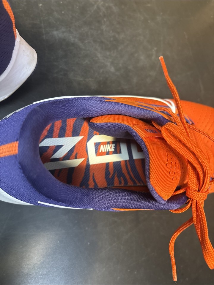 Nike Air Zoom Pegasus 38 Clemson Tigers Orange Purple College NCAA Men ...