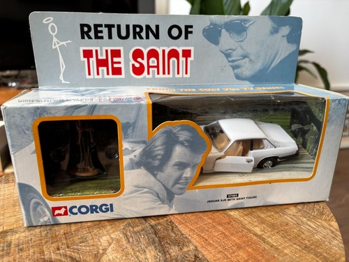 CORGI 57404 RETURN OF THE SAINT WHITE JAGUAR XJS DIECAST MODEL CAR ...
