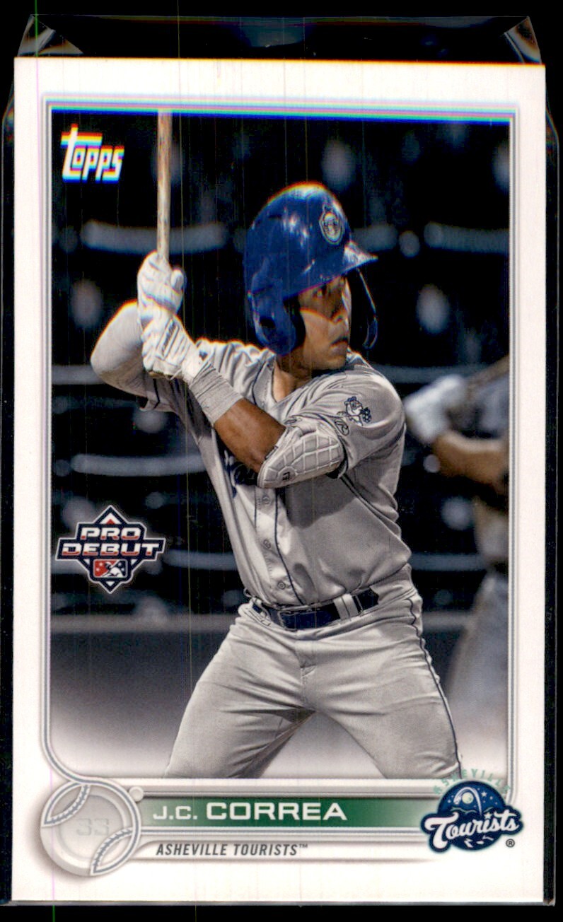 2022 TOPPS PRO DEBUT J.C. CORREA ASHEVILLE TOURISTS #PD-66 | eBay