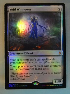 Foil, Void Winnower, Ausdünner der Leere, Battle for Zendikar, Eldrazi ...