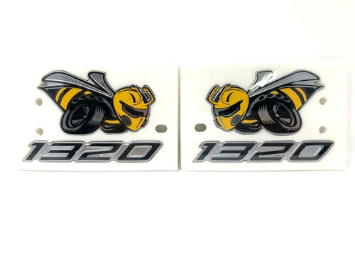 19-23 Dodge Challenger 1320 New Angry Bee 1320 Emblem Both Front Fender ...