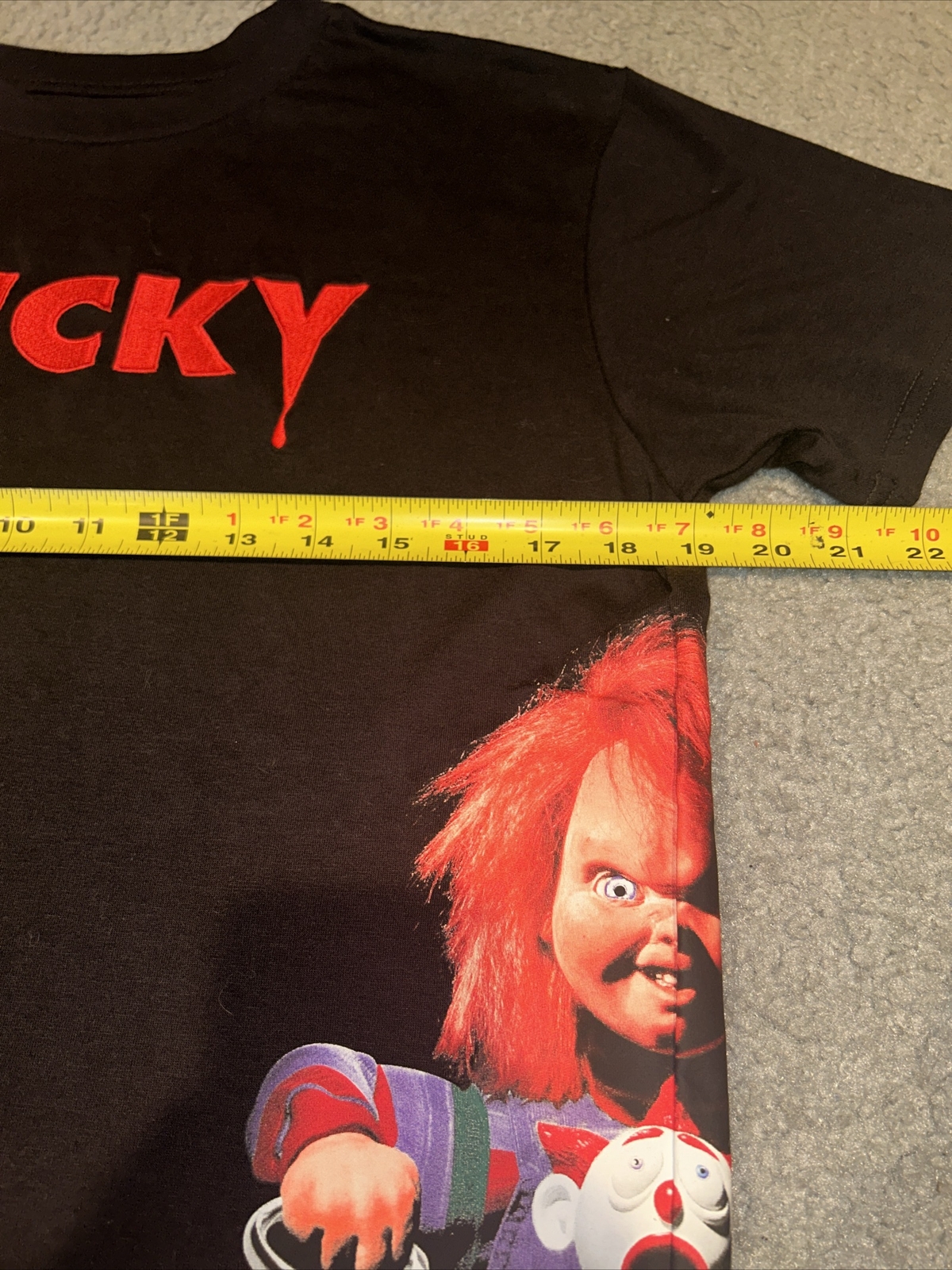 Vintage Chucky SEED OF CHUCKY All Over Print T-Shirt … - Gem