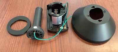 Downrod, Canopy, & Bracket For HB Riley 44" Matte Black Ceiling Fan ...