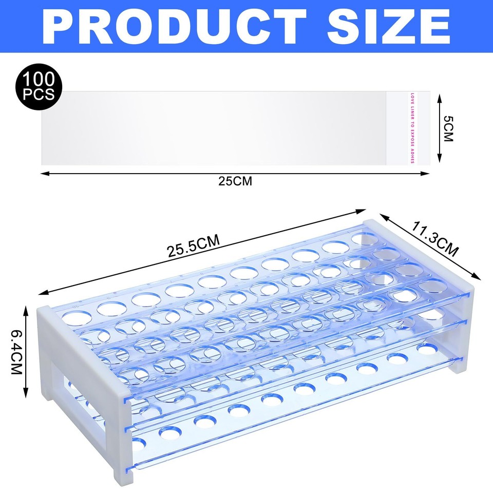 Pretzel Rod Holder and 100 Pcs Clear Pretzel Rod Bags Plastic Pretzel ...