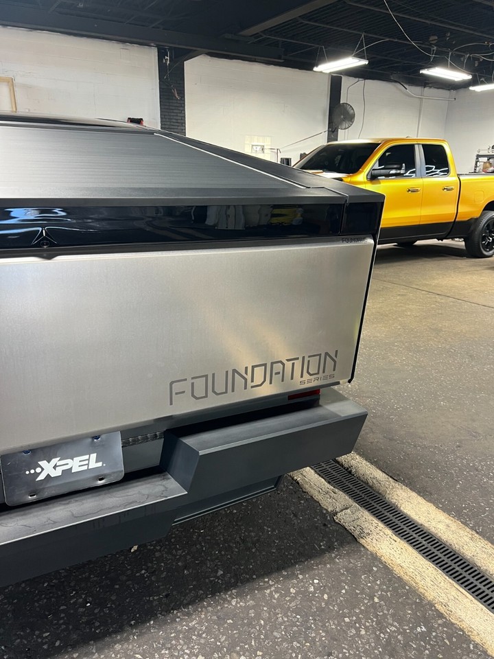 For Tesla Cybertruck Custom Vinyl Decal Sticker Foundation Series ...