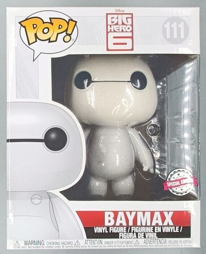 #111 Baymax 6 Inch Diamond Disney Big Hero 6 Damaged Box Funko POP ...