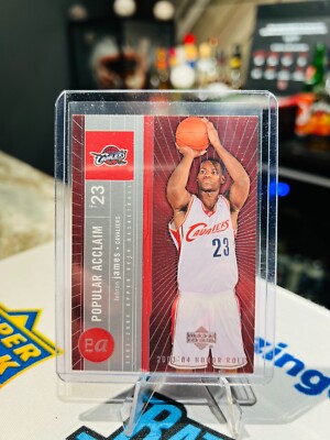 LEBRON JAMES 2003-04 Upper Deck Honor Roll Popular Acclaim RC #PA7 ...