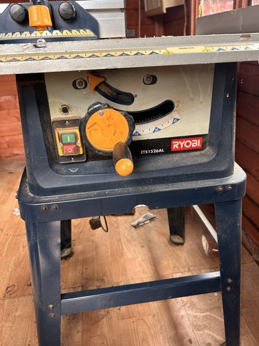 Ryobi table saw ETS1526AL 254mm blade capacity, | eBay UK
