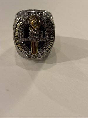 Lsu Championship 2019 Joe Burrow Replica Ring | eBay