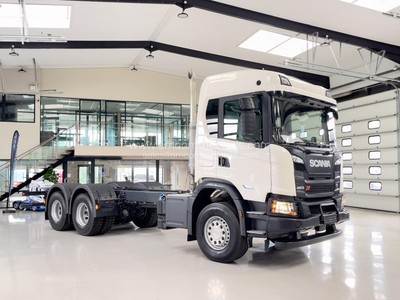 Scania g4606x4 doubledrive XT 26T, Dual PTO Prep, Heavy Duty Flitch ...