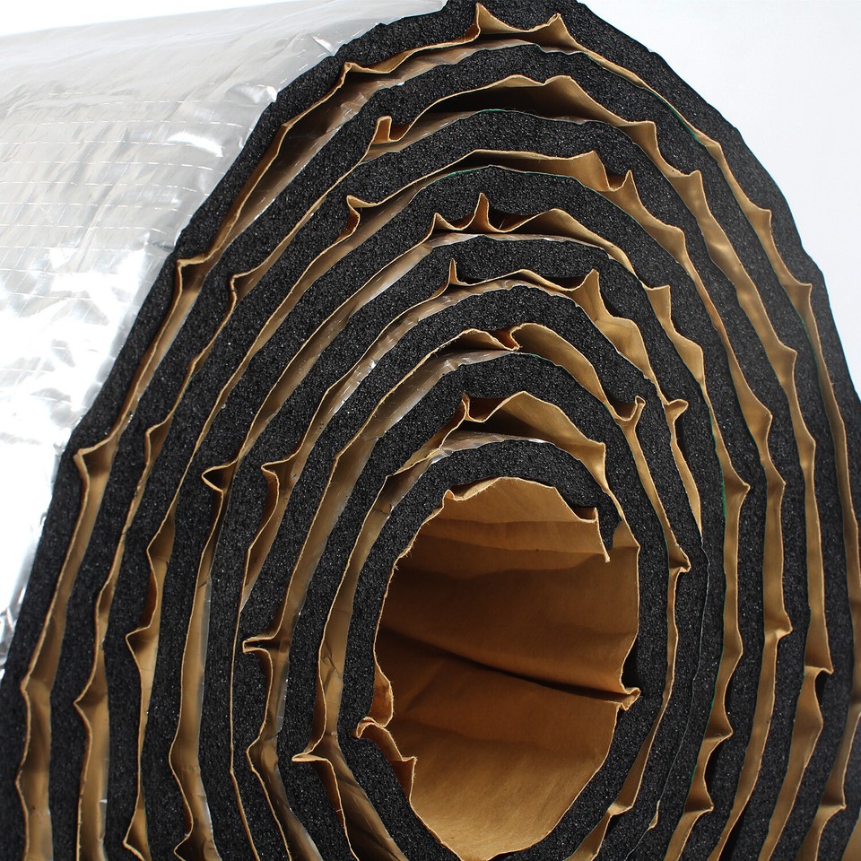 2X Sound Deadener 7mm 18sqft Sound Deadening Material Mat Self-adhesive ...