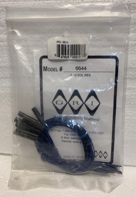 GRI End of Line Resistor 2-1k 6644 10-pack for sale online | eBay