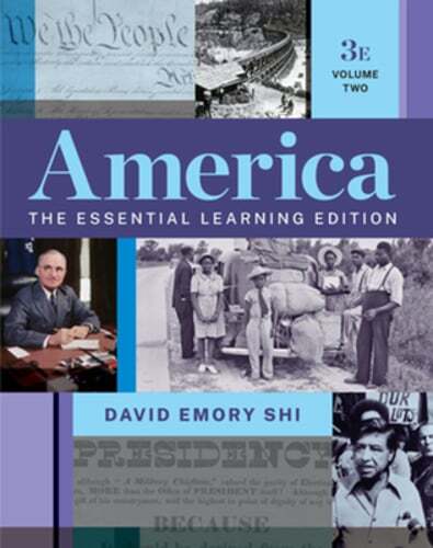 America: The Essential Learning Edition by David E Shi: Used ...
