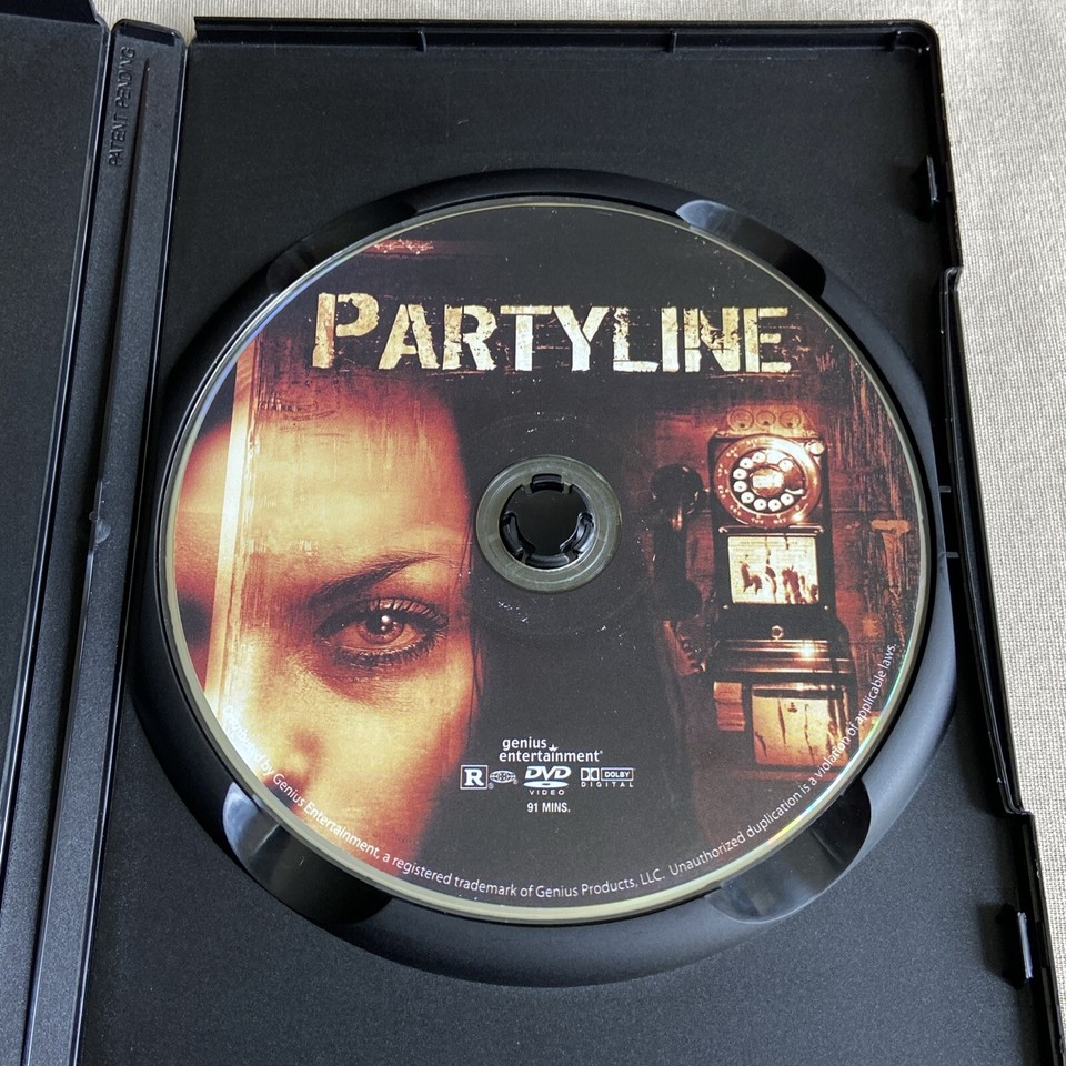 Party Line (DVD 1988) Slasher Horror William Webb Richard Hatch Shawn ...