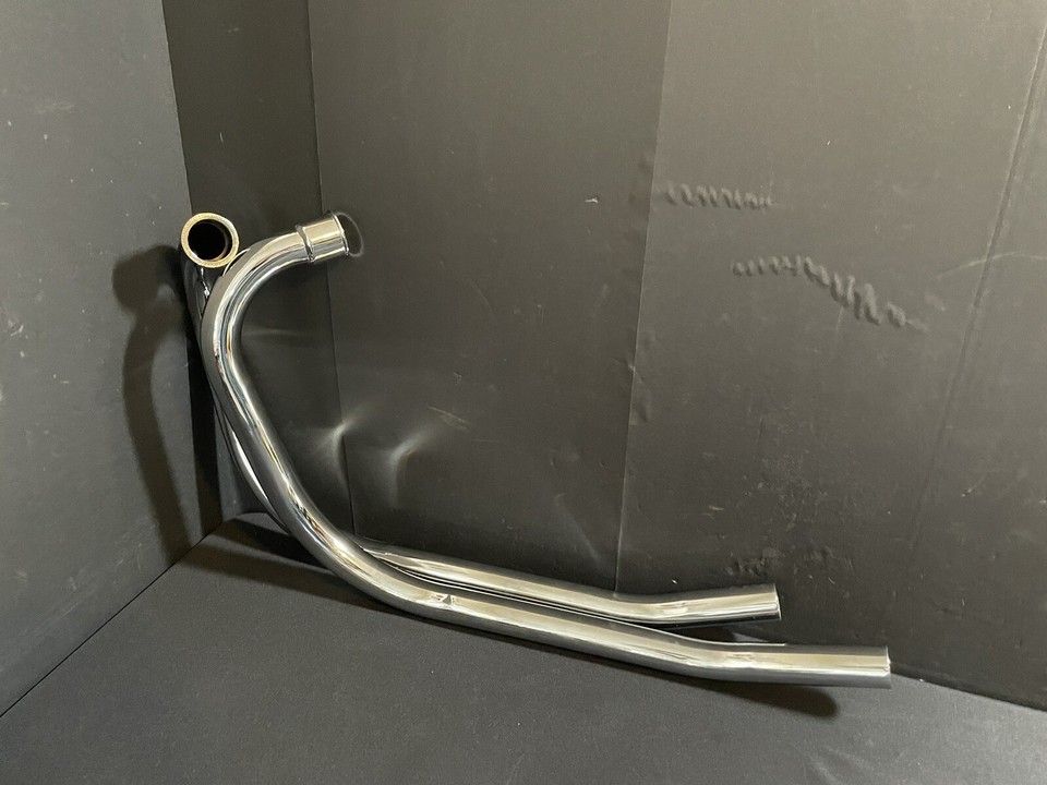 Norton Commando 750 850 Header / Exhaust Pipe Set 06-3375 06-3376 1969 ...