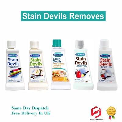 Dr Beckmann Stain Devils Removes Different Types Of Stains Very ...