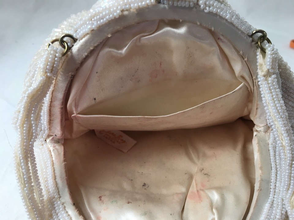 Vintage Richere Bag by Walborg Japan Hand Beaded Sequin Evening Purse ...