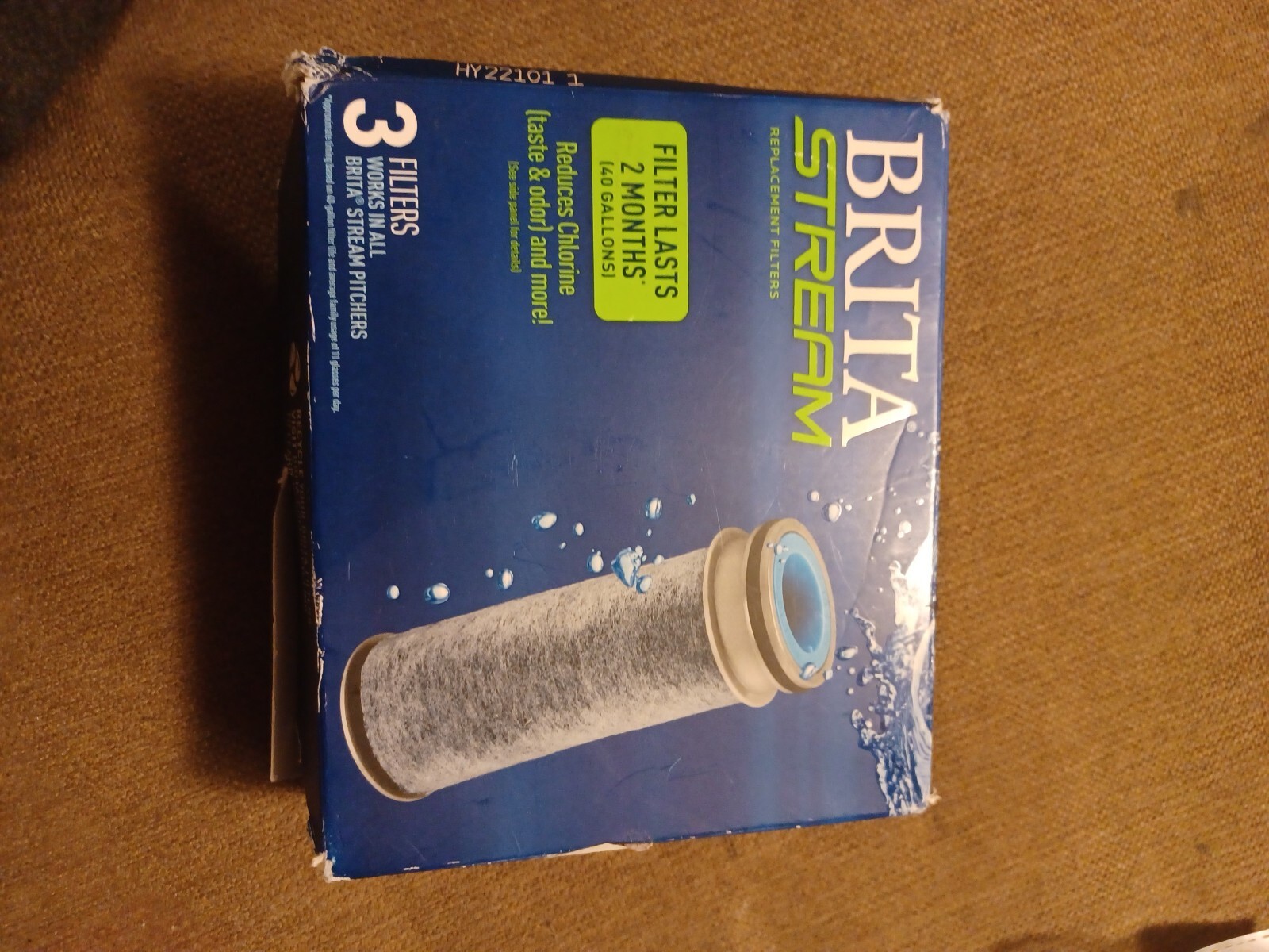Brita Stream Pitcher Water Filter -Gray, Pack of 3 60258362152 | eBay