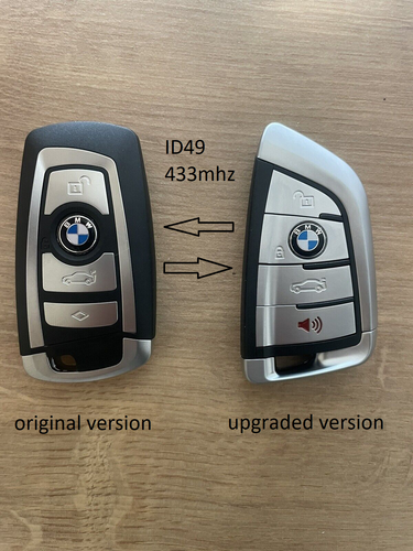BMW 5 7 X3 CAS4 Smart Key 4 buttons 2009 2010 2011 2012 2013 2014 2015 ...