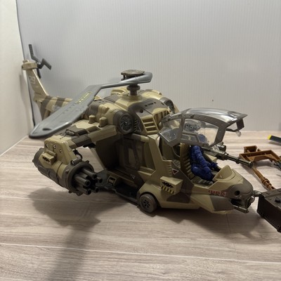 GI Joe Spy Troops Night Attack Chopper Desert Camo Hasbro 2002 Plus ...