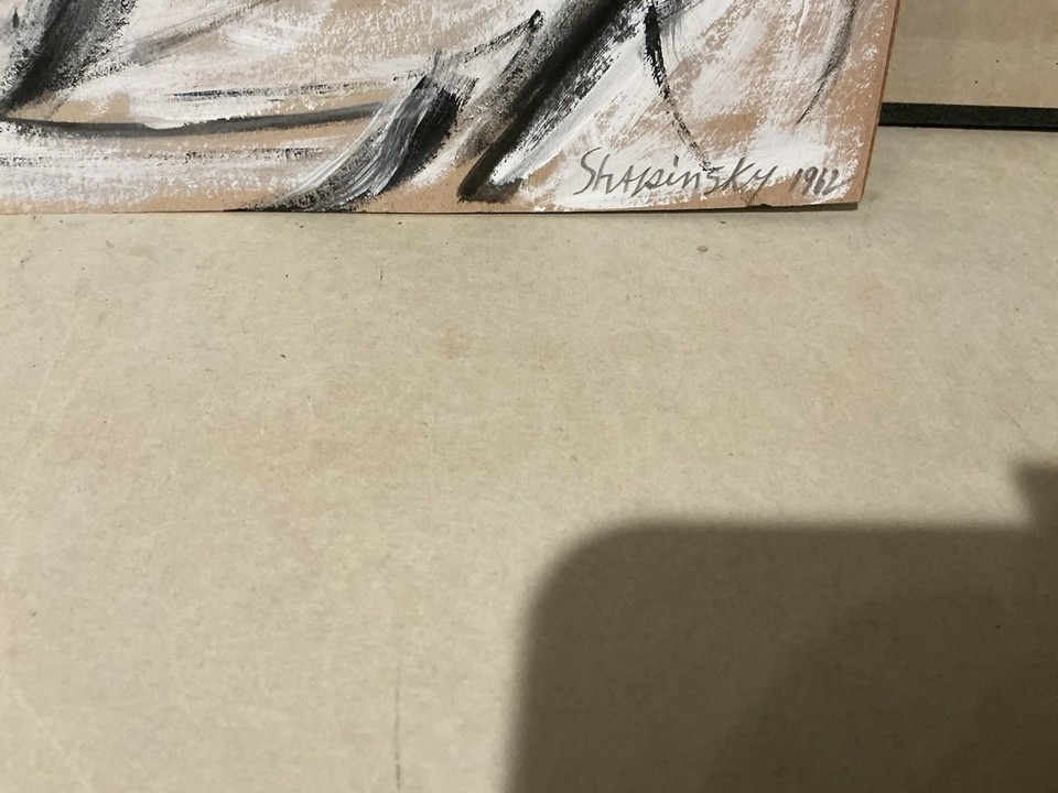 Vintage Abstract (1962) Signed - Shapinsky | eBay