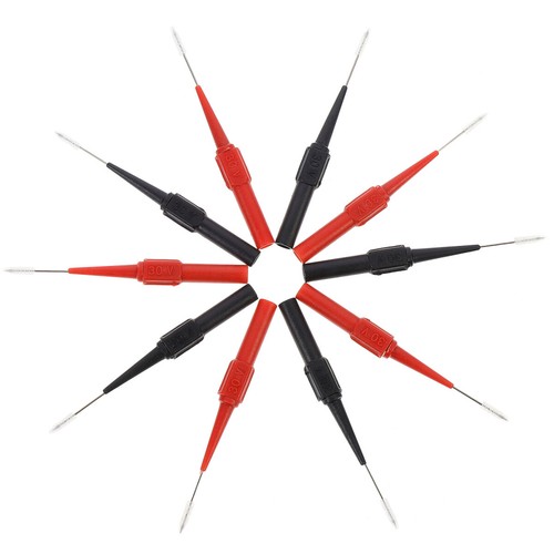 10Pcs Multimeter Probes Insulated Test Probes Stainless Steel Needle ...