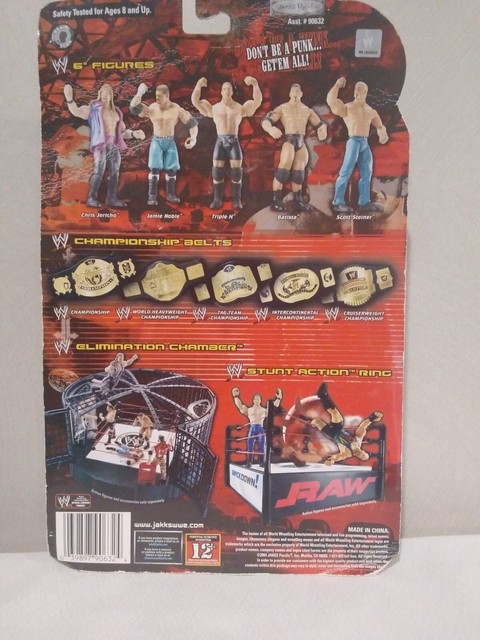 2004 WWF WWE Jakks Hurricane Gregory Helms Wrestling Figure MIP ...