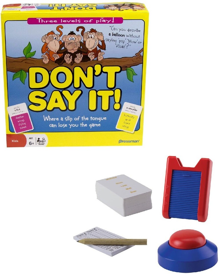 DON'T SAY IT! Game for Kids by Pressman Toy NEW | eBay