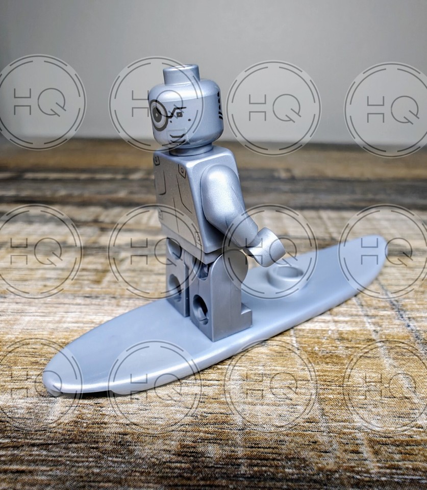 **NEW** 100% LEGO Silver Surfer Marvel Universe Fantastic Four ...