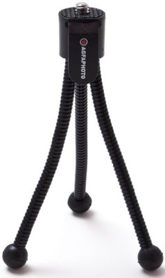 Agfa 5" Flexible Tabletop Tripod - Black 610563431632 | eBay