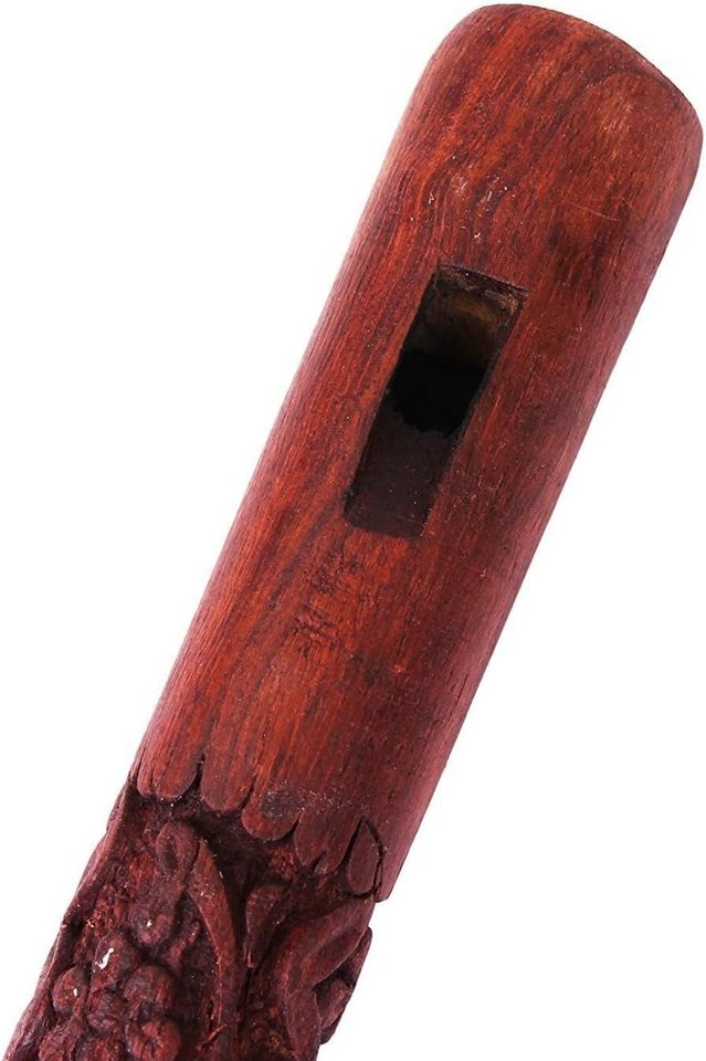 Mouth Woodwind Flute Wooden Traditional Hand Carved, Great Sound Indian ...
