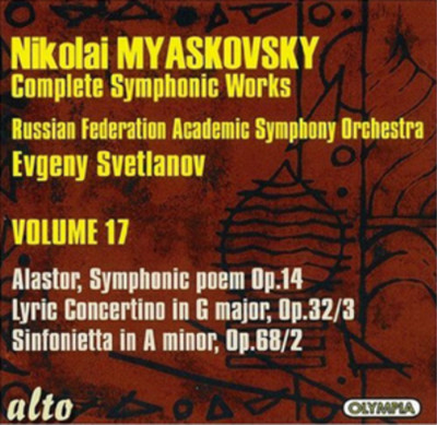 Nikolay Myaskovsky Nikolai Myaskovsky: Complete Symphonic Works ...